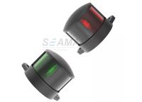 China Pontoon Boat Navigation Lights LED Waterproof 12V Red Green Signal Lamps 1.5W for sale