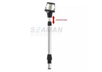 China LED All Round Boat Navigation Light 360 Degree 12V 2.5W Frosted Globe Pole Angled Head for Boats up to 65.6ft for sale