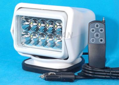 China 50W 12V 24V LED Boat Marine Searchlight 360° Remote Control Magnetic Base Off Road for sale