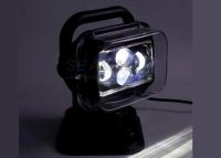 China 60W 4800LM LED Remote Control Search Light 12V 24V Marine Boat Off Road Hunting for sale