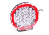 China 9 Inch 185W Round LED Work Light Waterproof IP67 for Off-Road Truck ATV SUV Boat for sale