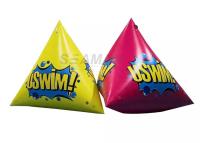 China Inflatable Swim Buoy PVC Triathlon Marker Open Water Safety Buoy 1.5m 100kg for sale
