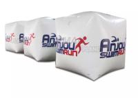 China PVC Inflatable Open Water Swim Buoy Race Marker 100-500kg Capacity 1-2m Size for sale