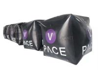 China PVC Inflatable Open Water Swim Buoy Race Marker 100-500kg Capacity 1-2m Size for sale