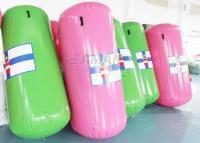 China Inflatable Swim Buoy 1.5m Dia PVC Tarpaulin 100-500kg Capacity for Triathlon Racing for sale