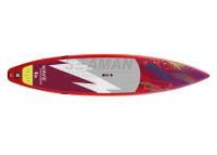 China 12.6ft Inflatable SUP Board 120kg Capacity Touring Paddle Board with Premium Accessories for sale