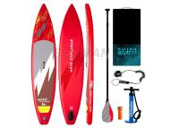 China 12.6ft Inflatable SUP Board 120kg Capacity Touring Paddle Board with Premium Accessories for sale