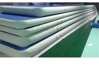 China Inflatable Air Gymnastics Mat 10ft x 3.3ft x 4inch PVC Tumbling Track for Home Training Cheerleading Yoga for sale