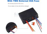 China 12V 24V 6 Gang Waterproof Marine Switch Panel LED Rocker Switch Box for Boat RV Truck for sale