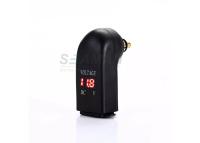 China 12V 24V 4.8A Dual USB Charger with Voltmeter for BMW Triumph Ducati Motorcycles for sale