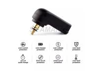 China 12V 24V 4.8A Dual USB Charger with Voltmeter for BMW Triumph Ducati Motorcycles for sale