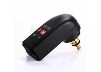 China 12V 24V 4.8A Dual USB Charger with Voltmeter for BMW Triumph Ducati Motorcycles for sale