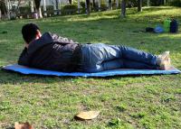 China Compact Lightweight Camping Mat Self Inflating Sleeping Pad Backpacking Hiking Hammocks for sale