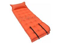 China Lightweight Self Inflating Sleeping Pad 190x60x3.8cm with Pillow for Camping Hiking Backpacking for sale