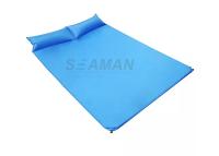 China 2 Person Self Inflating Camping Mat 190x130cm with Pillows Lightweight Backpacking Tent Pad for sale