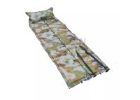 China Self Inflating Foam Sleeping Pad 185x55x2.5cm Insulated Camping Mat for Backpacking Tent Hammock for sale