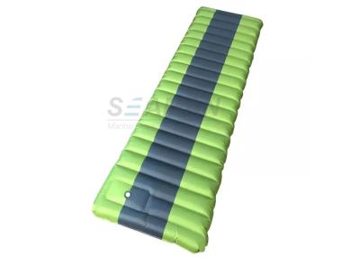 China Waterproof Inflatable Camping Mat 11cm Thick with Foot Pump 188x60cm Lightweight Sleeping Pad for sale