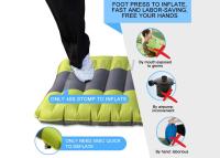 China Waterproof Inflatable Camping Mat 11cm Thick with Foot Pump 188x60cm Lightweight Sleeping Pad for sale