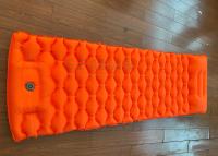 China Ultralight Inflatable Camping Mat 190x65x6.5cm with Foot Pump for Backpacking Hiking for sale