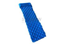 China Ultra Lightweight Camping Mat 190x58x5cm with Pillow Backpacking Sleeping Pad 530g for sale