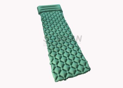 China Ultra Lightweight Camping Mat 190x58x5cm with Pillow Backpacking Sleeping Pad 530g for sale