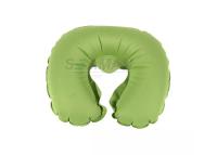 China Inflatable Travel Neck Pillow 37x28x10cm for Camping Hiking Airplane Car for sale