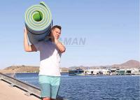 China Inflatable 2 Person XPE Foam Floating Mat 260x90x3.5 cm for Lake Pool for sale