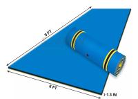 China 9x6 ft Lily Pad Floating Water Mat XPE Foam Marine Pad for Pool Lake Boating for sale