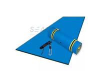 China 9x6 ft Lily Pad Floating Water Mat XPE Foam Marine Pad for Pool Lake Boating for sale