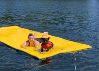 China 9x6 ft Lily Pad Floating Water Mat XPE Foam Marine Pad for Pool Lake Boating for sale