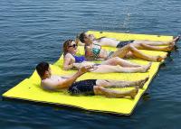 China Inflatable Island Floating Water Dock 350x180x3.5cm XPE Foam Mat for Lake Pool Yacht for sale
