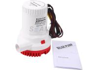 China 24V 2000 GPH Submersible Bilge Pump Marine Boat Electric with 29mm Hose Outlet for sale