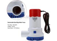 China 1500GPH 12V Portable Bilge Pump with Float Switch for Boat Yacht RV for sale