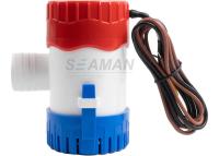 China 24V Marine Electric Bilge Pump 1100 GPH Automatic Submersible with Stainless Steel Shaft for sale