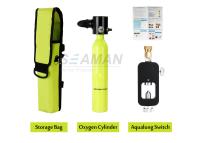 China 0.5L Mini Scuba Diving Tank 3000PSI Aluminum Alloy Underwater Emergency Rescue for sale