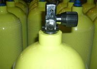 China Aluminum Scuba Diving Cylinder 12L 200bar with DIN YOKE Valve for sale