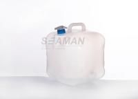 China 10L Collapsible Water Container BPA Free Food Grade LDPE with Spigot for Camping Hiking for sale