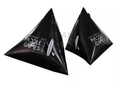 China PVC Triangle Inflatable Marker Buoy 1.5m Dia 0.9mm Tarpaulin for Water Sports for sale
