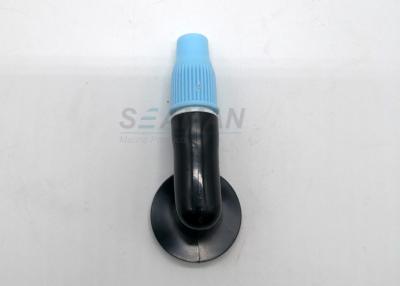 China PVC TPU Air Blow Mouth Oral Tube 6cm with Swivel Valve for Swim Safety Buoy Bag for sale