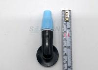 China PVC TPU Air Blow Mouth Oral Tube 6cm with Swivel Valve for Swim Safety Buoy Bag for sale