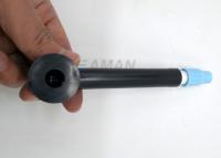 China PVC TPU Oral Inflation Tube with Screw Cap 14cm for Swim Buoy Dry Bag Life Jacket for sale
