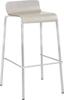China 490*480*855mm Chrome Contemporary Bar Seats with Backrest for sale