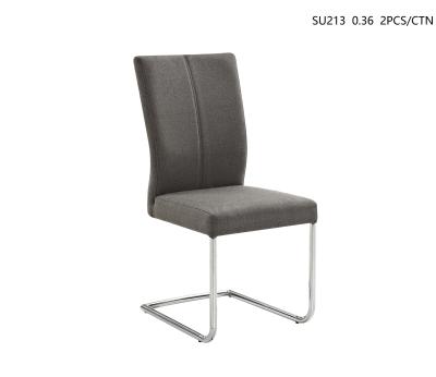 China 3H Furniture Upholstered Fabric Dining Chairs 400mm Seat Depth for sale