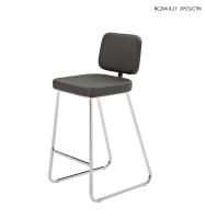 China Leather Stylish Bar Chairs with 1 Year Warranty Various Colors for sale