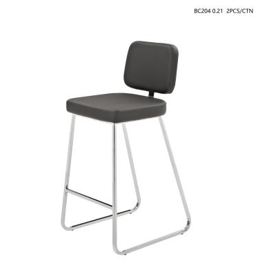 China Leather Stylish Bar Chairs with 1 Year Warranty Various Colors for sale