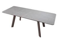 China Indoor Rectangular Fixed Dining Table Assembly Required for sale