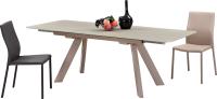 China Modern Furniture Fixed Unadjustable Dining Table 6 People Rectangular for sale