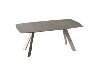 China ceramic  Elegant Extendable Dining Table Seats 6 - 8 People for sale