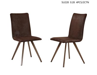 China Comfortable Modern Fabric Dining Chair Various Colors 570*440*930mm for sale