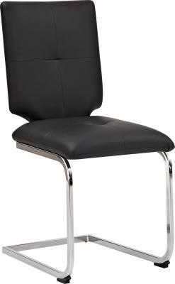 China PU Leather Modern Dining Chairs Synthetic Furnishings for sale